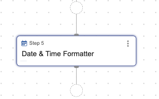 Utilizing the Date & Time Formatter Operation